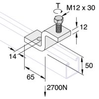 Unistrut P1983 Beam Clamp
